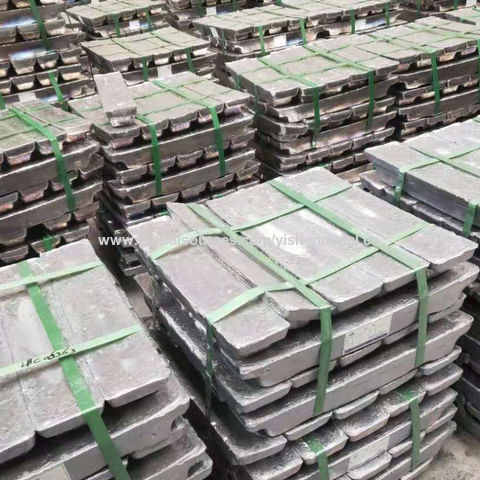 Refined LME Pure Metal Lead Ingots 99.99%/Pb Metal Ingot 99.994% ...