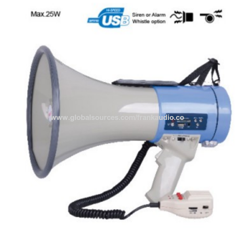USB POWER AMPLIFIER HUGA POWER MEGAPHONE, handle megaphone USB ...
