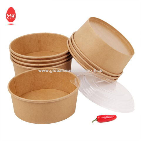 Buy Wholesale China Paper Container Custom Disposable Salad Paper Box ...