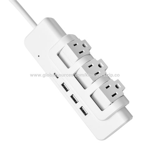 Power Strip Usb Port Usb C Surge Protector Rotating Wall Plug Socket ...