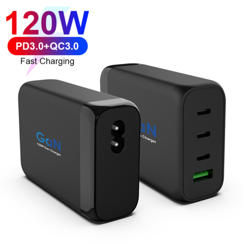 Buy Wholesale China Usb C Charger, 120w 4-port Pd Fast Laptop Charger ...