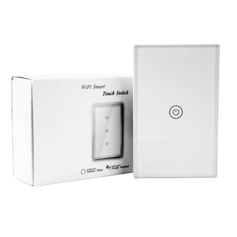 Buy Wholesale China New 1 Gang Tuya Touch Screen Light Smart Switch ...