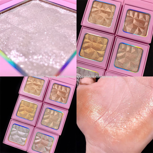 Buy Wholesale China Single Shimmer Highlighter Palette Bronzer Face ...