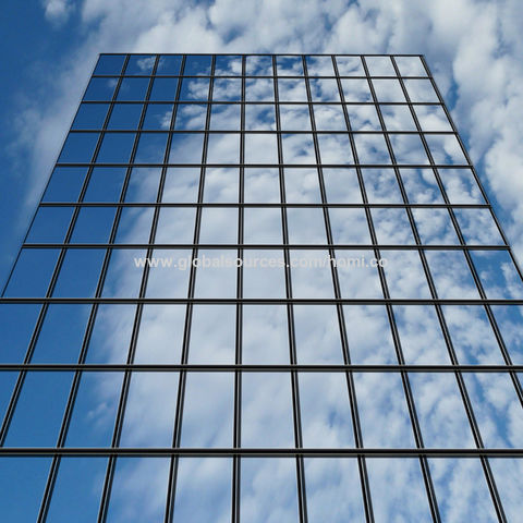 Buy Wholesale China Aluminium Stick Curtain Wall Full Glass View At ...