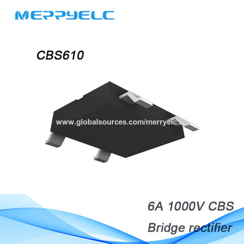 Buy Wholesale China 1000v 6a Surface Mount Bridge Rectifier & Rectifier ...