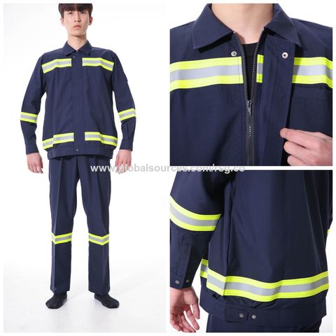 Buy Wholesale China 65%Polyester 35%Cotton Protective Safety working ...