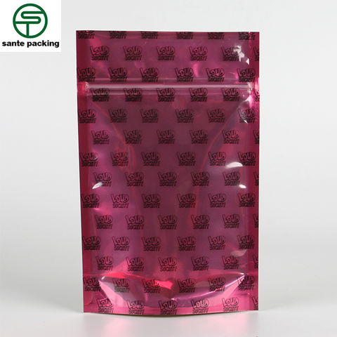 Eco Friendly Compostable Corn Starch Clear Plastic Zip Lock Snack candy ...