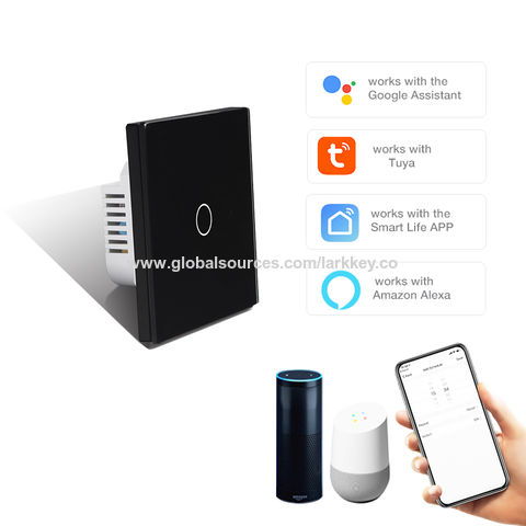 Buy Wholesale China Tuya Larkkey Smart Life Europe Uk Shell Plastic ...