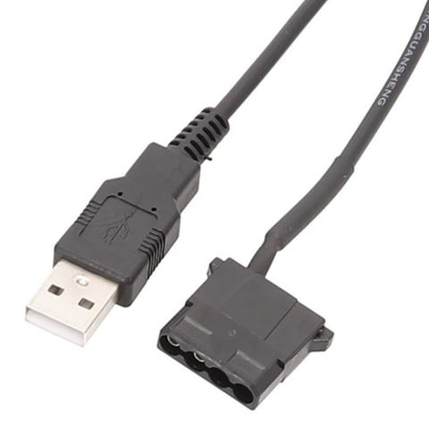 Buy Wholesale China Usb To 4 Pin 5v Molex Pc Quite Computer Case Fan ...