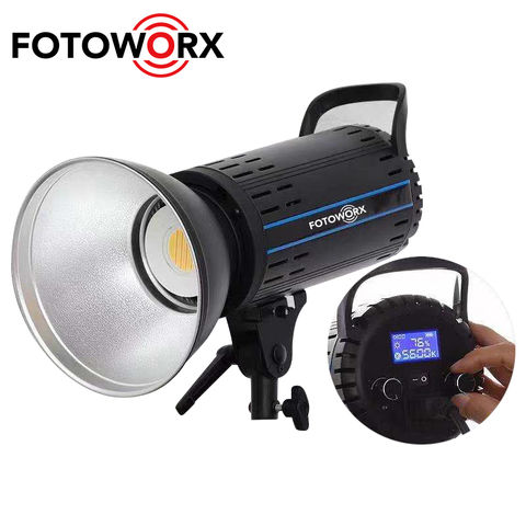 Buy Wholesale China Fotoworx Cob Led Video Light Spotlight For Youtube ...