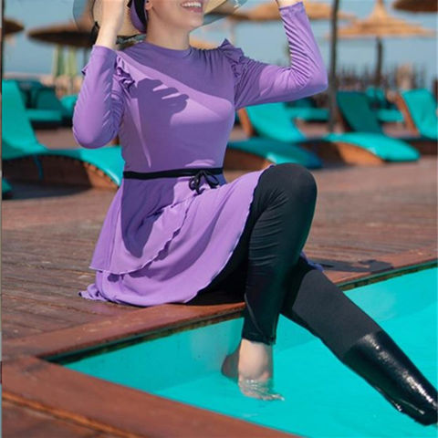 Buy Wholesale China Customize Burkini Low Moq Custom Swimsuit For Full ...