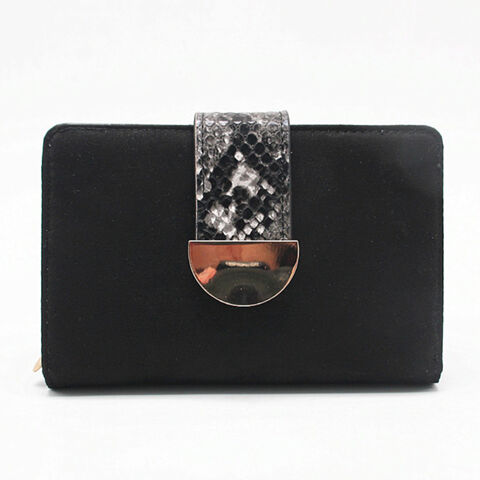 Lady Small Pu Leather Wallet,short Wallet With Large Capacity - Buy ...