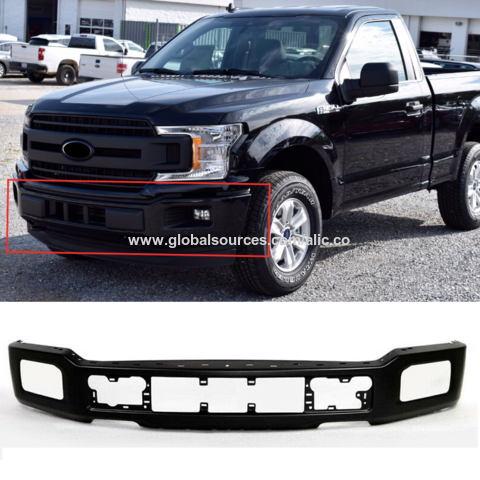 For 2018-2020 Ford F150 Front Bumper Face Bar Pickup W/ Fog Lights Hole ...