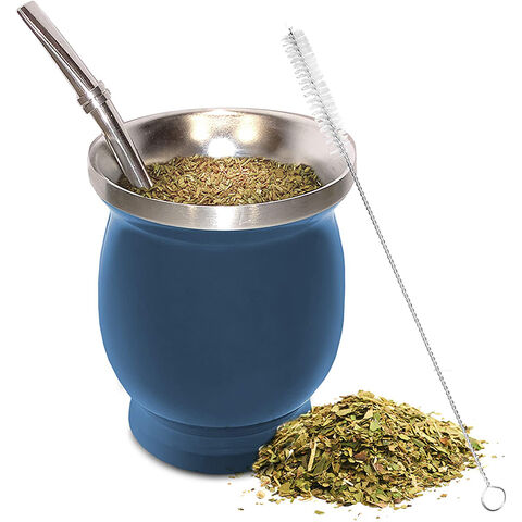 Buy Wholesale China Yerba Mate Cups 18/8 Stainless Steel Argentine ...