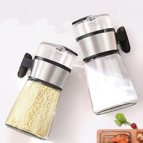 Salt and Pepper Dispenser Multi-Purpose Precise Meter Salt Dispenser ...