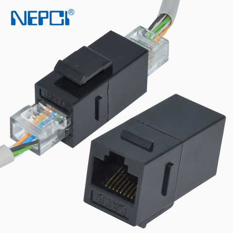 Buy Wholesale China Chinese Factory Nepci Cat5e Cat6 Utp Rj45 Modular Jack Connector Xjy-ne-68c ...