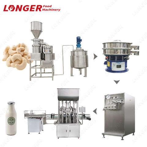 Buy Wholesale China 200-500 Kg/h Cashew Walnut Milk Making Machine ...