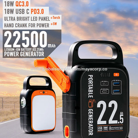 Buy Wholesale China Hand Crank Portable Generator Camping Lantern ...