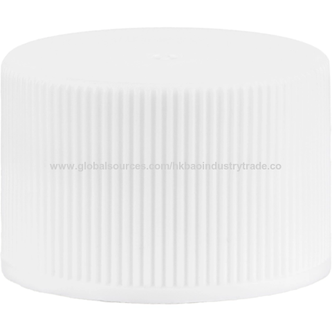 Buy Wholesale China 24mm 24-410 White Ribbed (matte Top) Vented Plastic ...