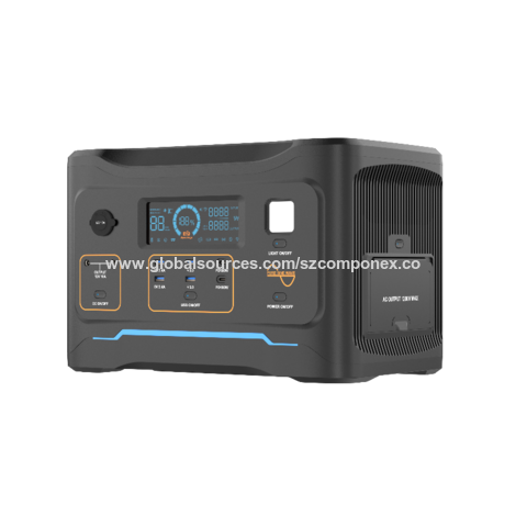 1200w Pure Sine Wave Portable Power Stations For Emergency Light Power ...