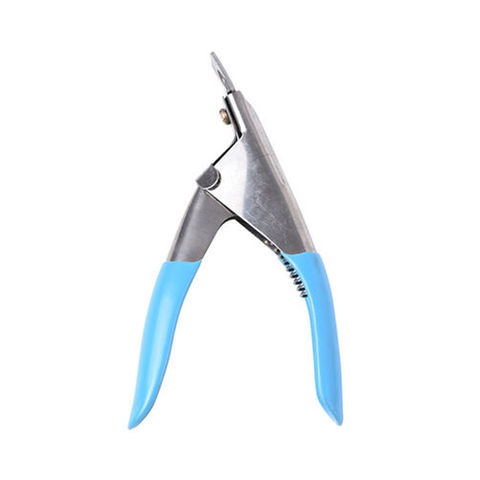 New Straight acrylic nail tip cutter Stainless steel acrylic false nail ...