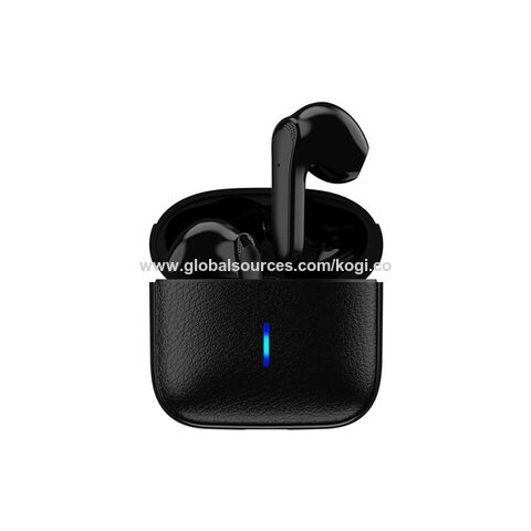 Buy Wholesale China Leather Texture Tws Earbud Earbuds Portable Bt ...