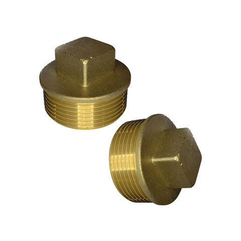 Buy Wholesale China Custom Brass Male Female Plugs Hex Brass Gas Plug Fittings Square Head Plug ...