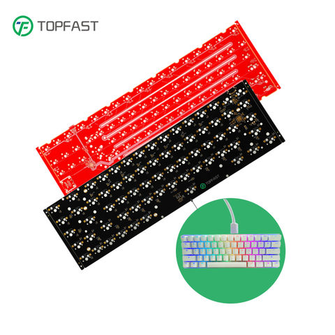 Buy Wholesale China Mechanical Keyboard Pcba Custom Keys Hotswappable ...