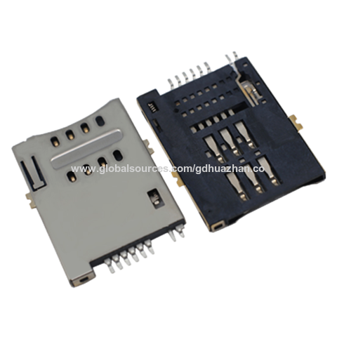 Buy Wholesale China Sd 4.0 Card Push Connector (8+2pin Shell Foot ...