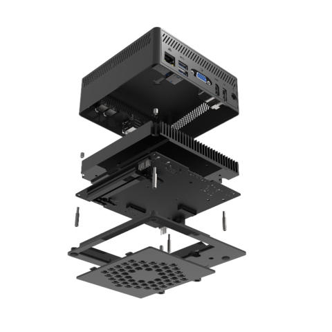 Buy Wholesale China Mini Pc Jasper Lake Ac8-n5105 Fanless Pc Dp+hdmi ...
