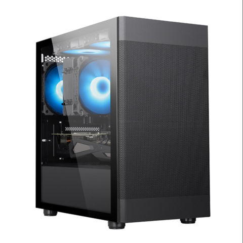 Buy Wholesale China Sama Latest Micro Atx Case Mesh Front Panel Desktop ...