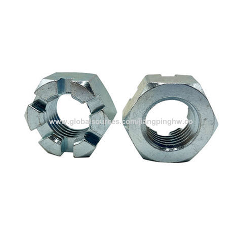 Buy Wholesale China Oem Slotted Nut Stainless Steel Slot Hexagon Nut ...