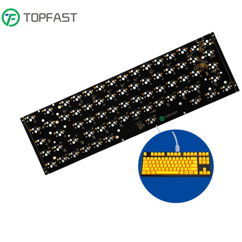 Buy Wholesale China Mechanical Keyboard Pcb Gk61 Design Service 60l ...