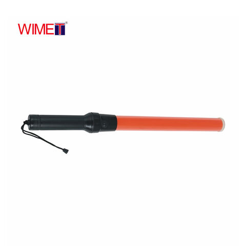 Baton Factory Supply Portable Rechargeable Red Flashing Traffic Safety ...