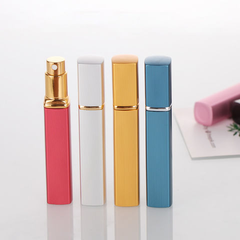 Buy Wholesale China 10ml Metal Case Glass Tank Perfume Bottle Aluminum ...