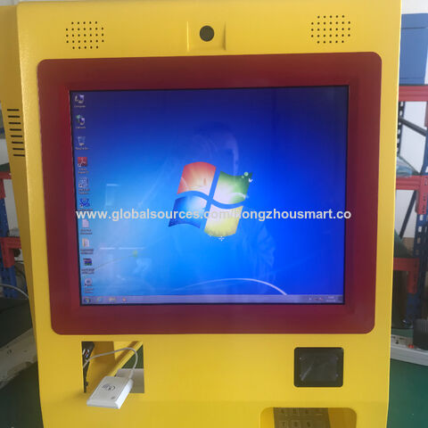 Buy Wholesale China 21.5 Inch Wall Mounted Self Service Ticketing Bill ...