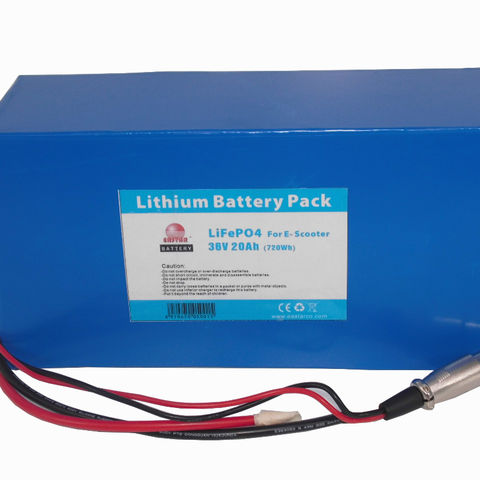 Bulk Buy China Wholesale Solar Battery Lithium-ion Cell Pack 36v 20ah ...