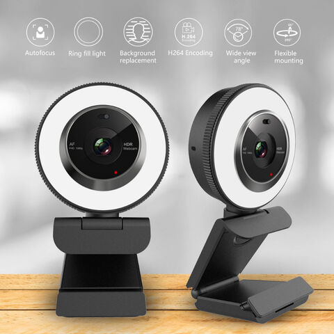 Buy Wholesale China 3 Colors Led Ring Touch Light Webcam, Ring Light ...