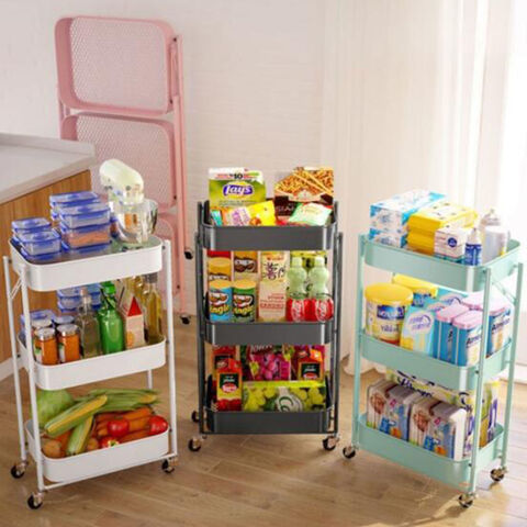 Buy Wholesale China Movable Kitchen Multifunctional Shelf Multi-layer ...