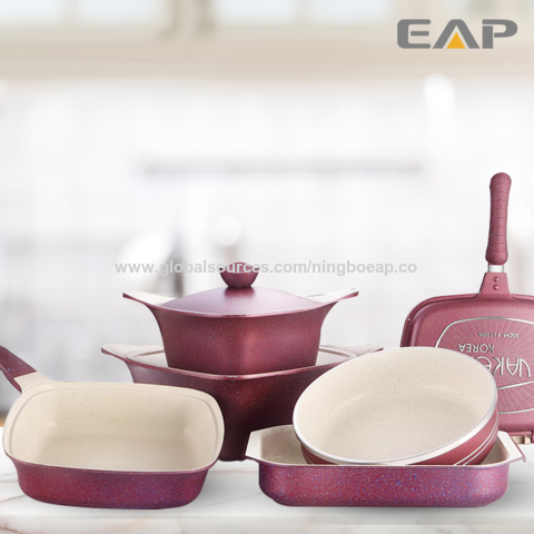 Buy Wholesale China High Quality Cookware Sets Aluminum Cookware Set ...