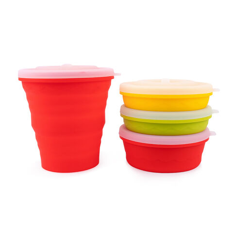 Buy Wholesale China Silicon Food Container Custome Color Collapsible ...