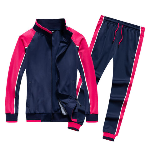 Buy Wholesale China Stand-up Collar Running Jogging Clothing Suit Two ...