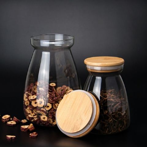 Buy Wholesale China Borosilicate Glass Transparent T Shape Glass Jars ...