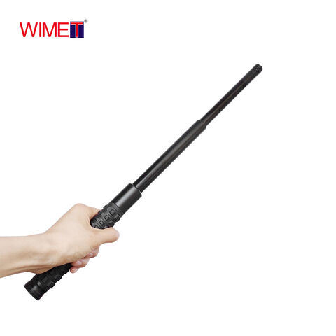 Batons Rubber Block Handle Batons Alloy Steel Material Telescopic Baton ...