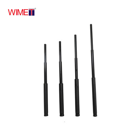 Baton China Police Auto Lock Push Button Alloy Steel Extendable Baton ...