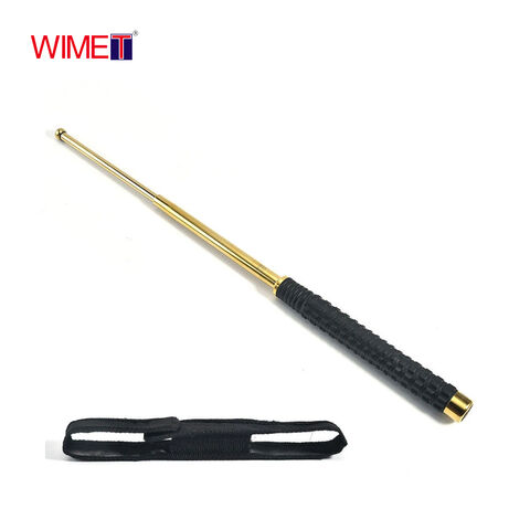 Baton Police Supplies Outdoor Defense Batons Golden Rectangular Shape ...