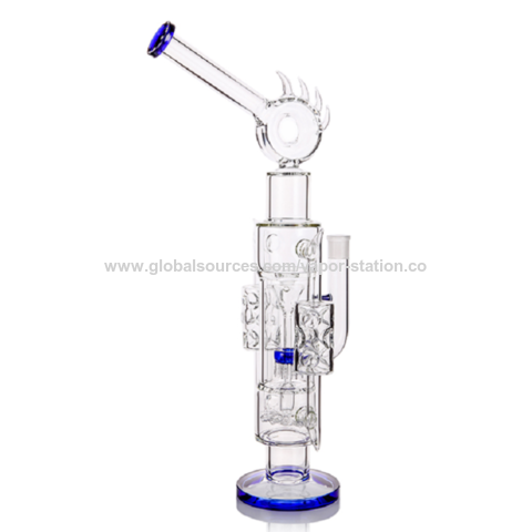 Sprinkler Showerhead Recycler Glass Water Pipes Bongs Glass Bong ...