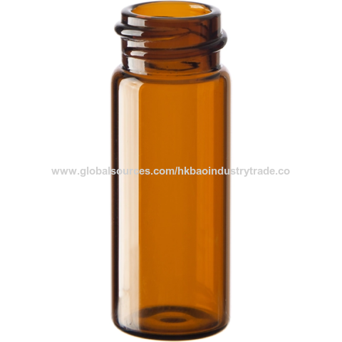 Buy Wholesale China 2dram Amber Borosilicate Glass Vials, 18mm 18-400 ...