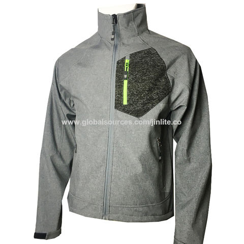 Buy Wholesale China Men′s Reflective Softshell Working Jacket Polyester ...