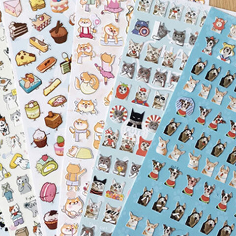Buy Wholesale China Diy Emoji Stickers Kitten And Puppy Emoji Kit Cute ...